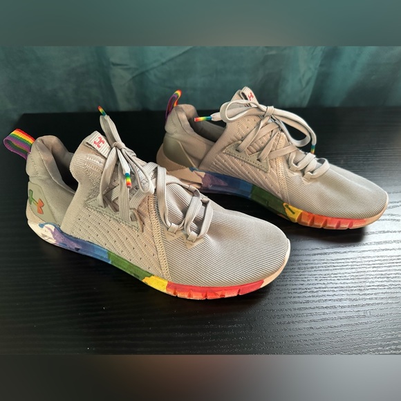 Under Armour | Shoes | Under Armour Womens Hovr Pride Rainbow Sneakers ...